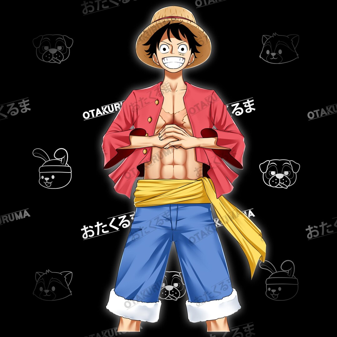 Luffy [one Piece] Car Vinyl Sticker - Etsy