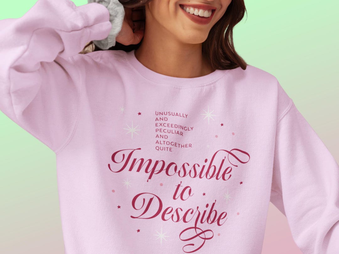 WICKED Inspired Sweater - Impossible to Describe Wicked Movie Wicked ...