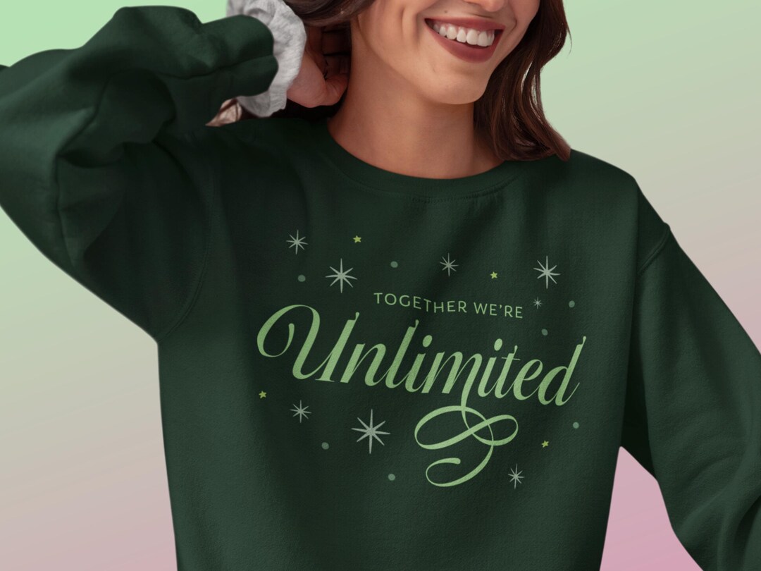 WICKED Inspired Sweater - UNLIMITED Wicked Movie Wicked Musical ...