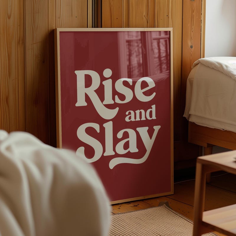 Rise and Slay - Etsy