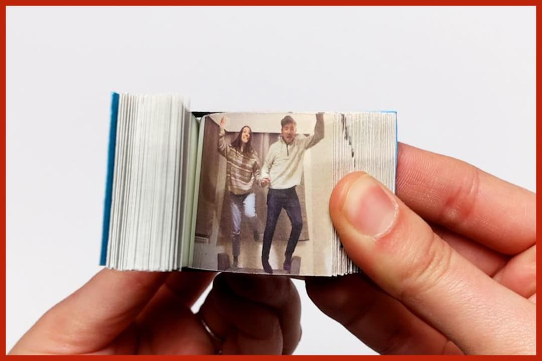 Custom Flipbook - Using Your Own Videos - 4x8cm - Etsy
