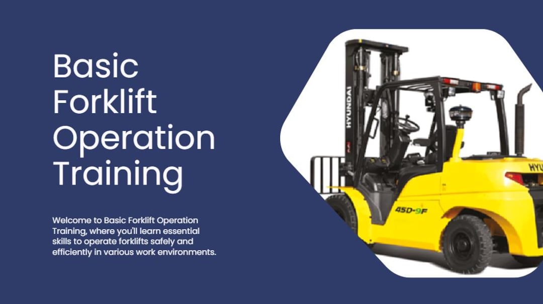 Basic Forklift Operation Training Manual - Etsy