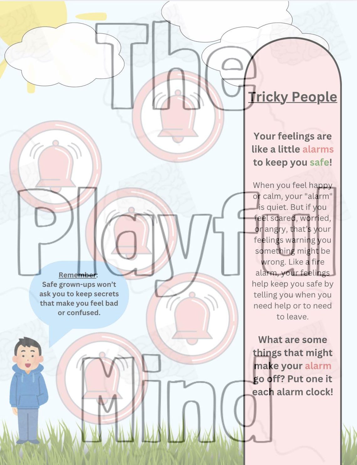 Boundaries Activity for Children - Social Emotional Learning Tool - Etsy