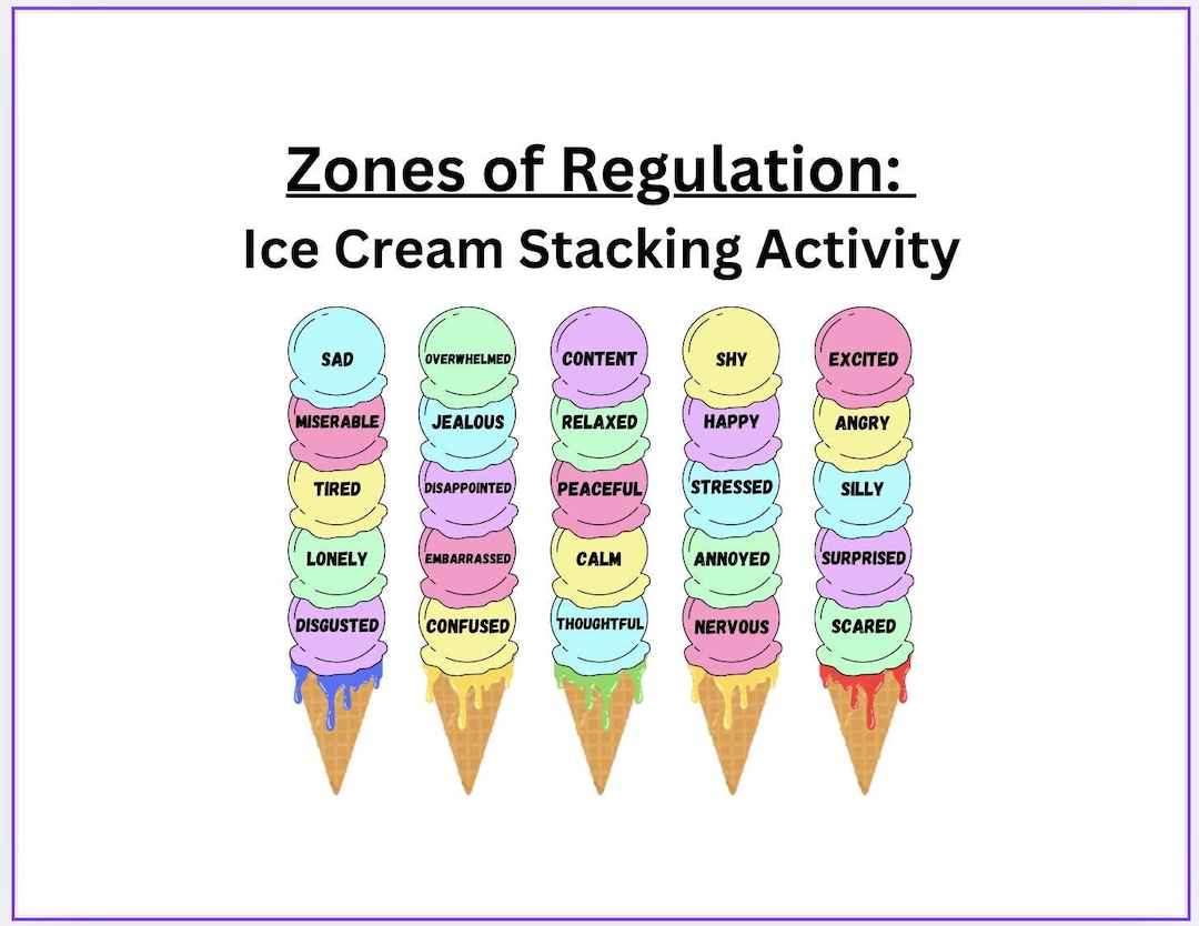 Zones of Regulation Emotion Stacking: Social-emotional Learning ...