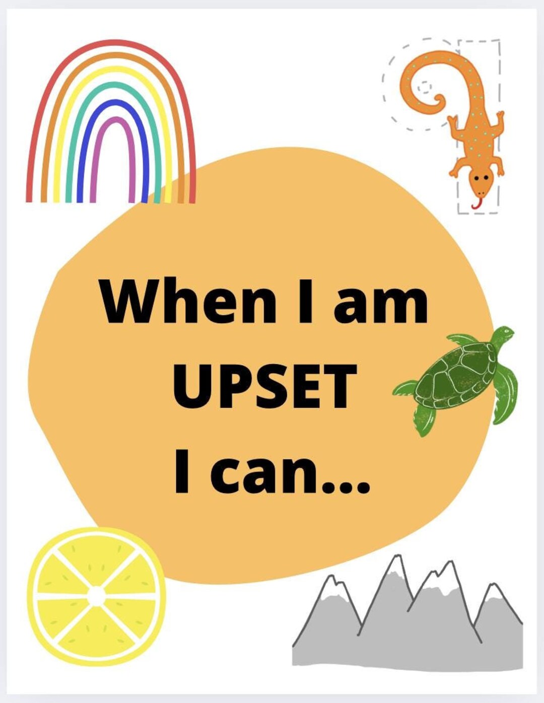 Visual Coping Skill Set - Social Emotional Learning Tools for Children ...