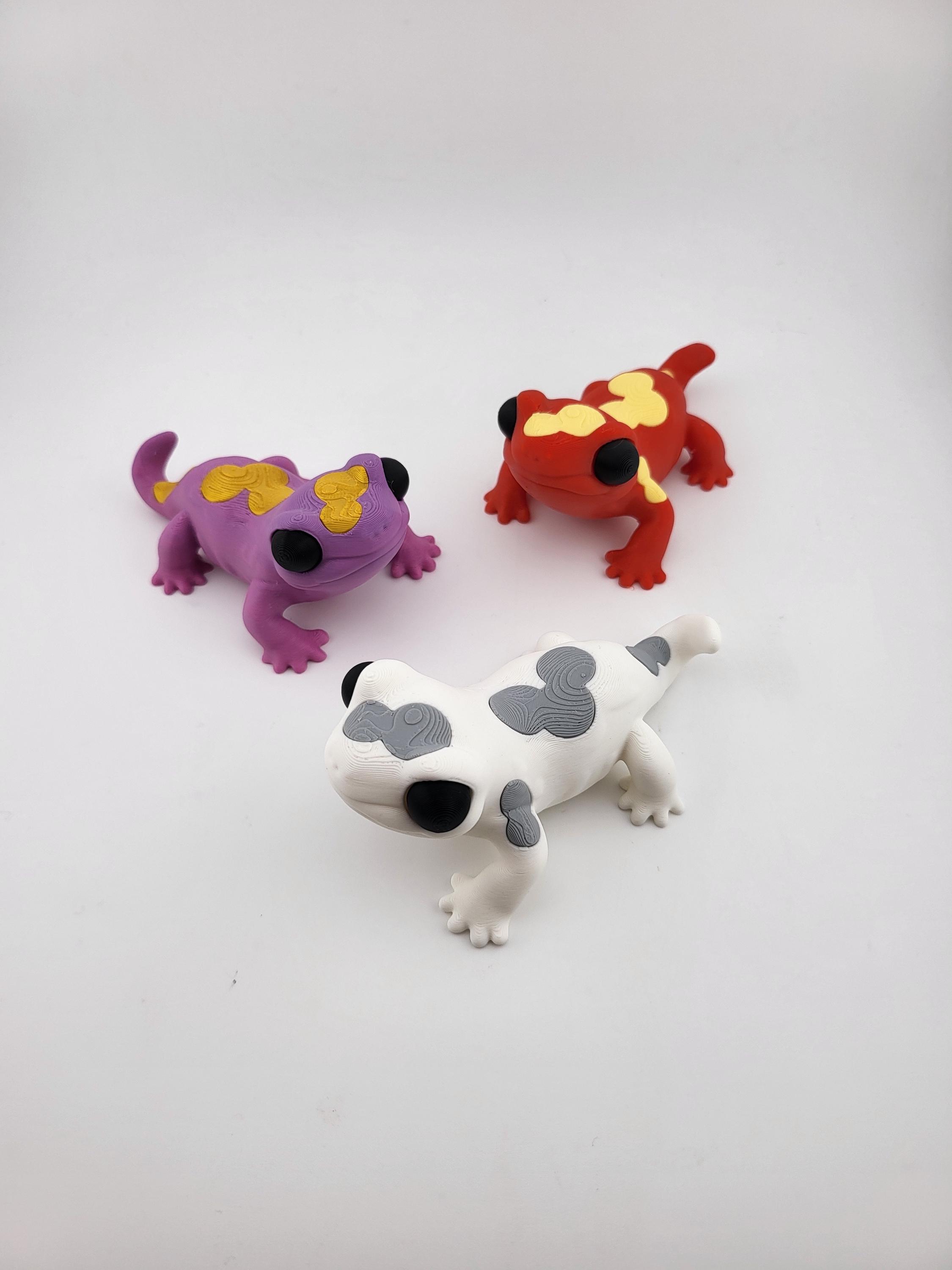 3D Printed Mini Gecko - Fun Mini Gecko - Etsy
