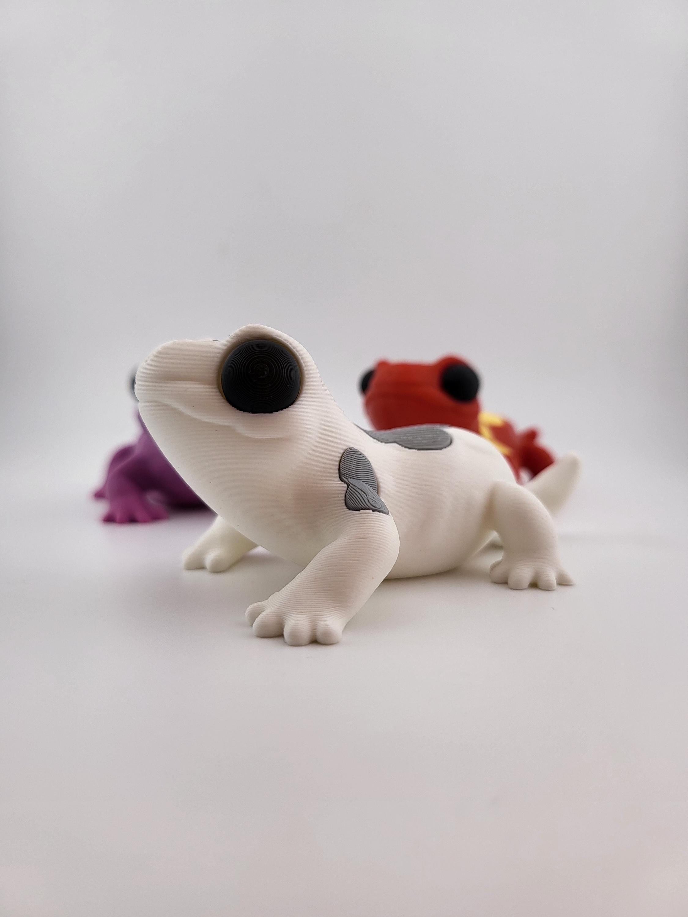 3D Printed Mini Gecko - Fun Mini Gecko - Etsy