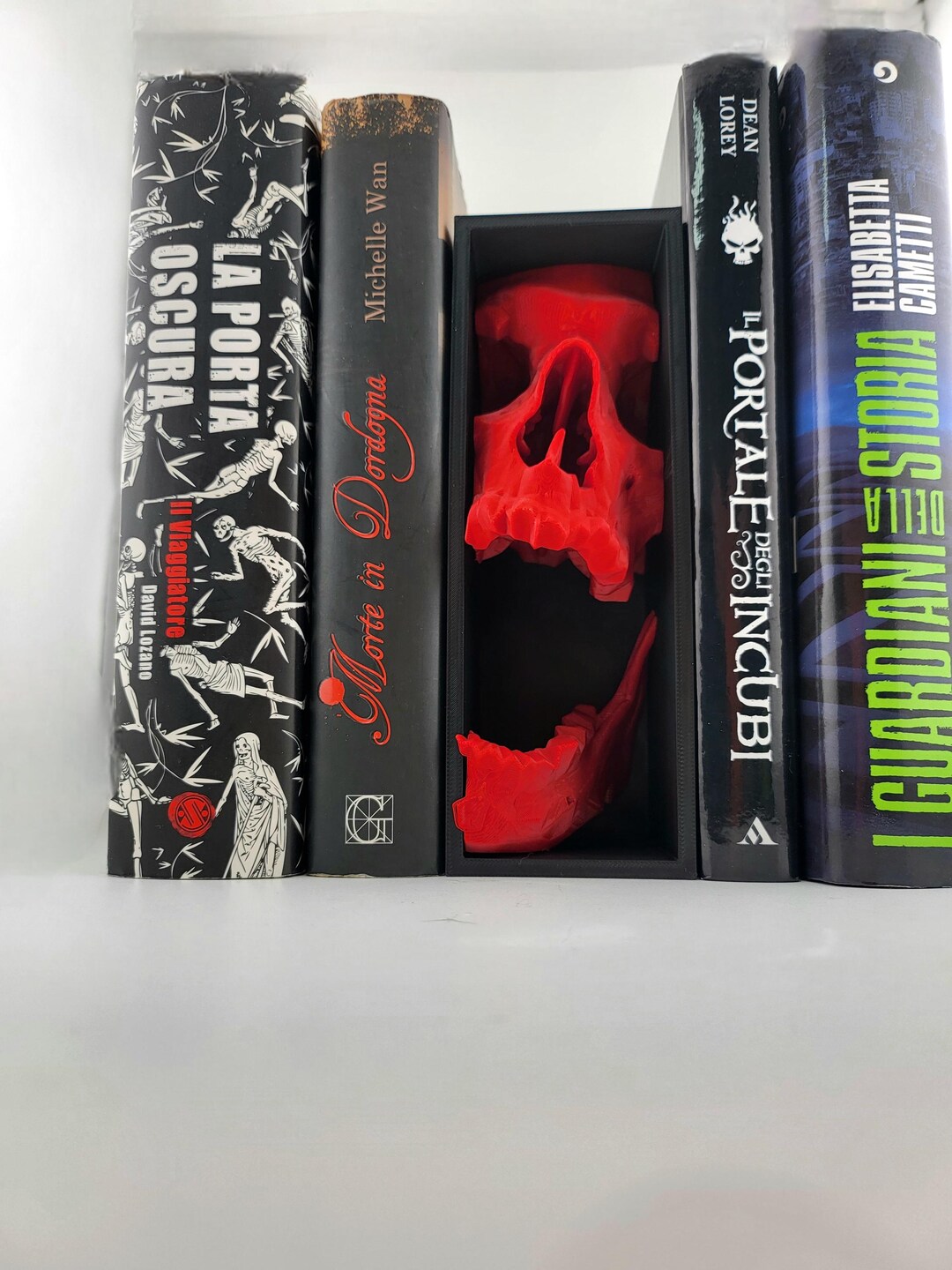 Skull Book Nook - Book Holder - Skull Design 3D Printed Book End - Etsy
