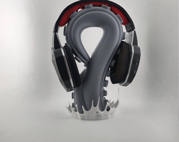 Tentacle Headphone Stand - 3D Printed Octopus Design for Desk or Gaming ...