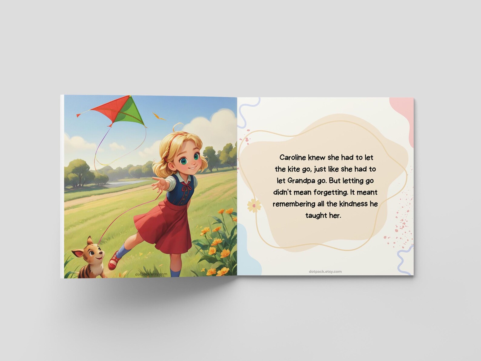 Caroline and the Kite of Goodbye: A Kindness-filled Adventure of ...