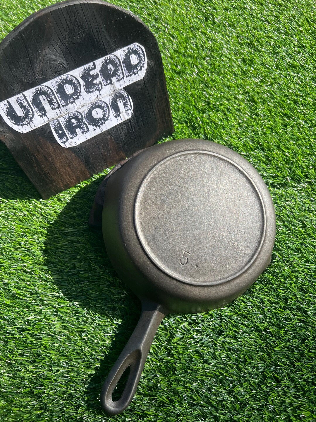 Birmingham Stove and Range Red Mountain #5 Cast Iron Skillet, Circa ...