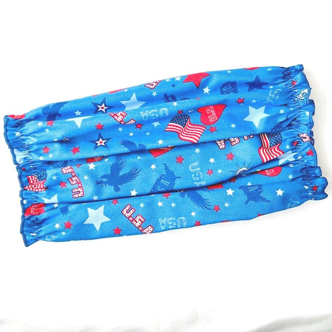 USA Flag Dog Snood: Cotton Long Ear Cover for Cavalier & Cocker ...