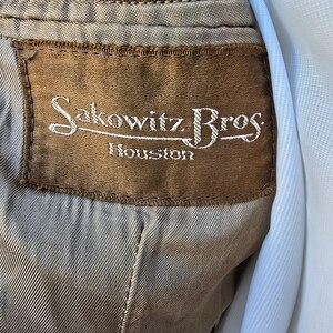 Vintage 1950s Sakowitz Bros Gabardine Sportcoat - Etsy