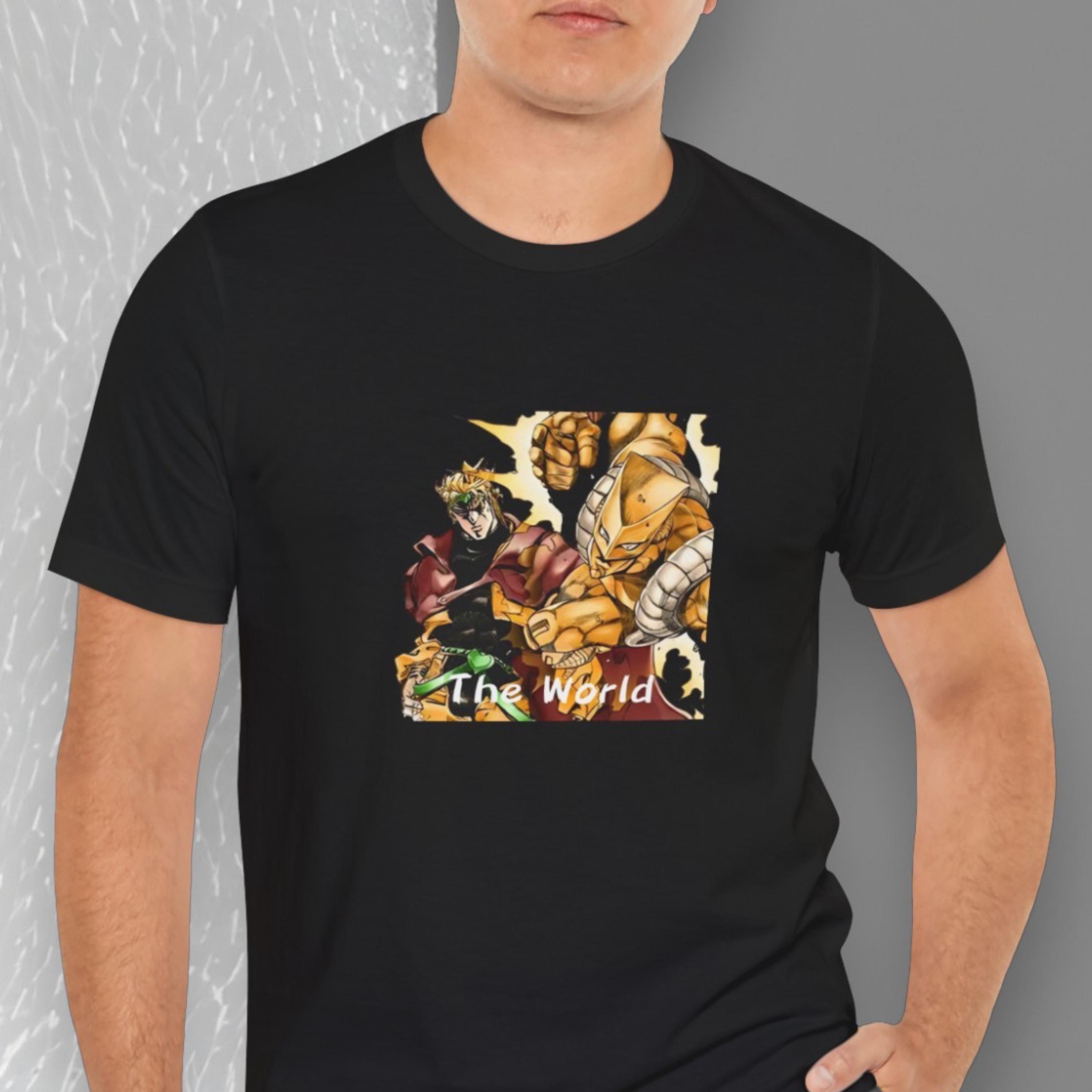 Jojo's Bizarre Adventure Dio the World, Japanese Anime Tee, Anime Fun ...