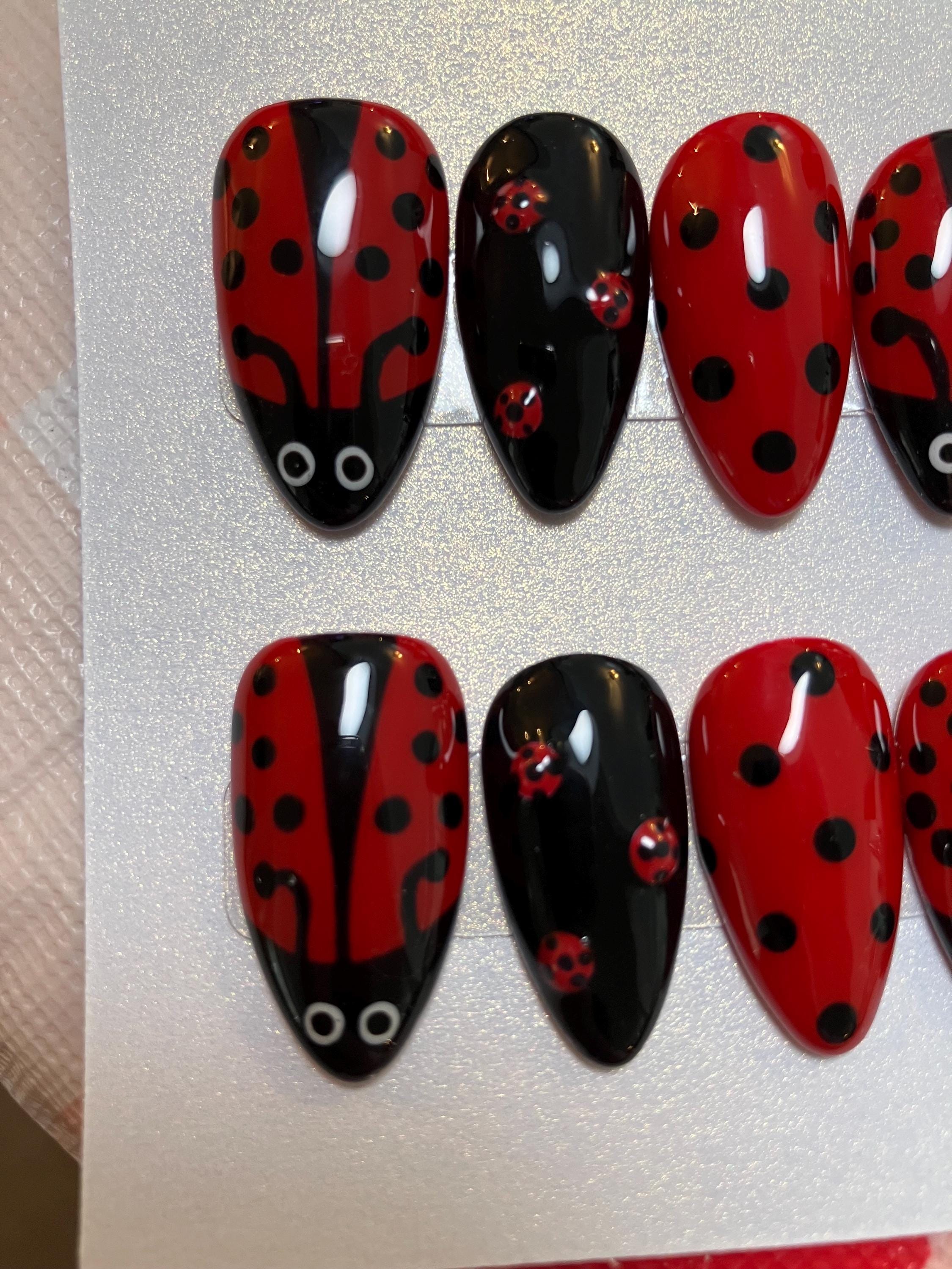 Fascinating Ladybug Nails And Spa Pictures