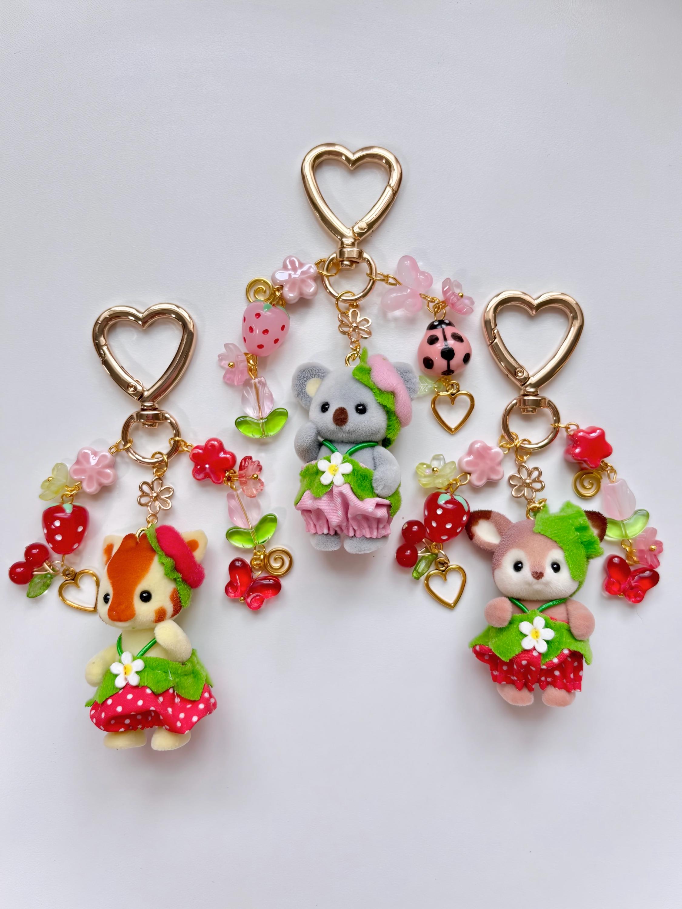 Calico Critter Keychains - Etsy