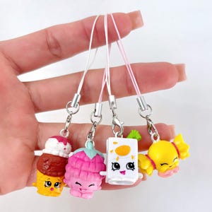 Surprise Lalaloopsy and Shopkins Handmade Keychains and Phome Charms - Etsy