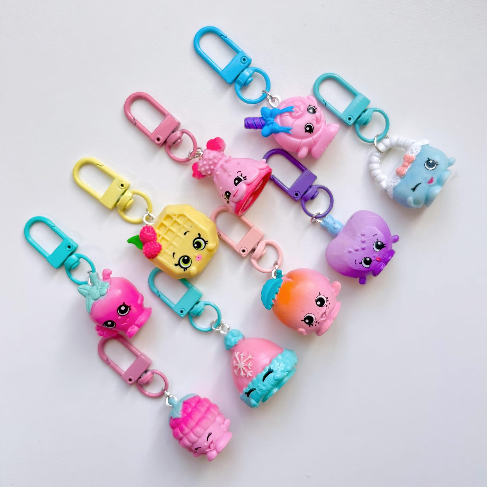 Surprise Lalaloopsy and Shopkins Handmade Keychains and Phome Charms - Etsy