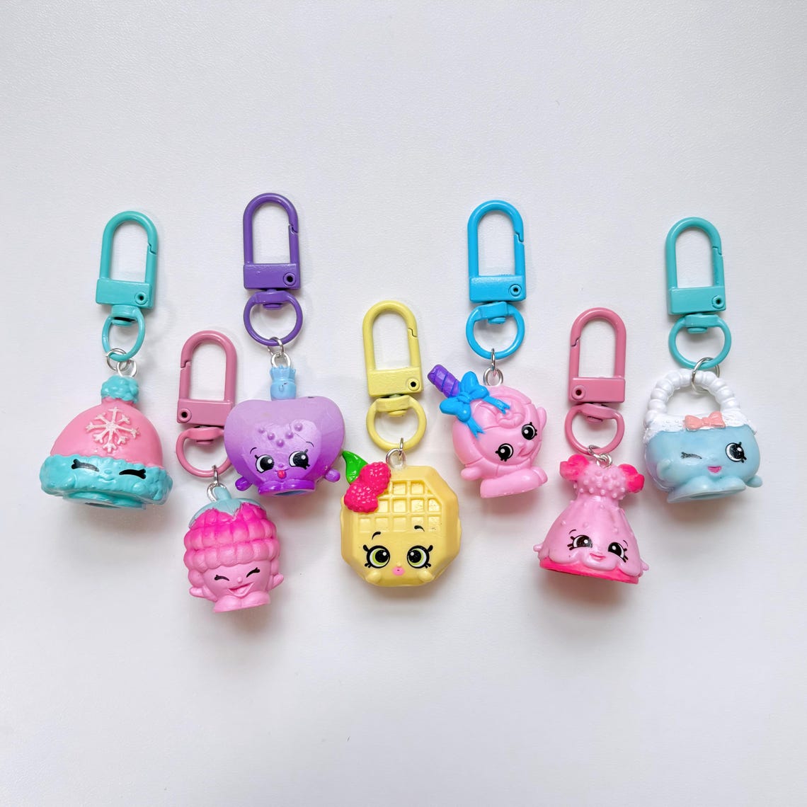 Surprise Lalaloopsy and Shopkins Handmade Keychains and Phome Charms - Etsy
