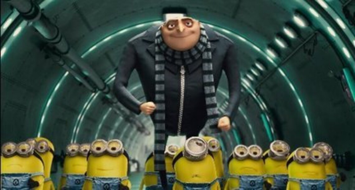 Despicable Me Gru Scarf- Full-size Made-to-order Slot - Etsy