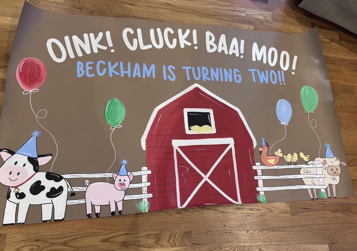 Oink, Baa, Cluck, Moo - Etsy