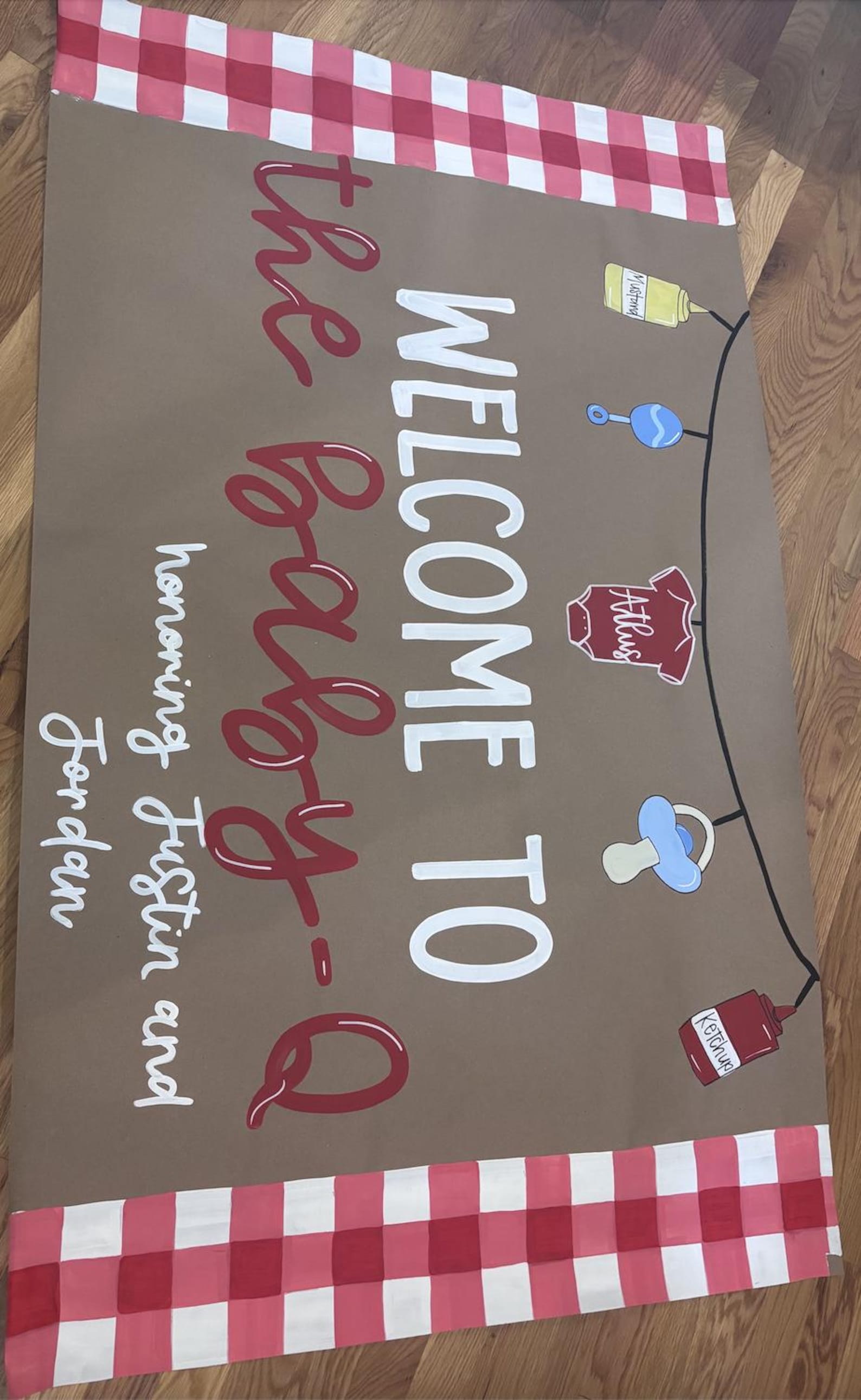 Baby-q Baby Shower Banner - Etsy