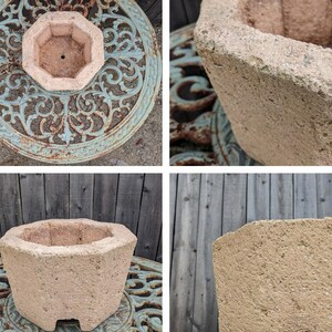 SECONDS SALE / CLEARANCE Hypertufa Octagon Planters Lightweight ...
