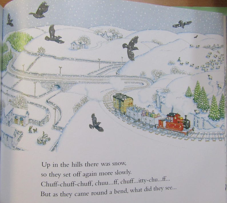 The Little Red Train Storybook Four Fabulous Adventures - Etsy