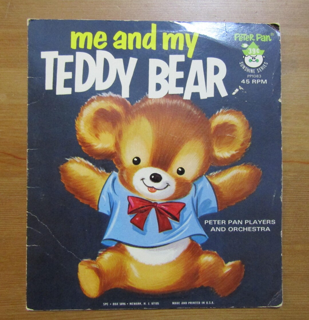 Me and My Teddy Bear- 45 RPM Record - Etsy