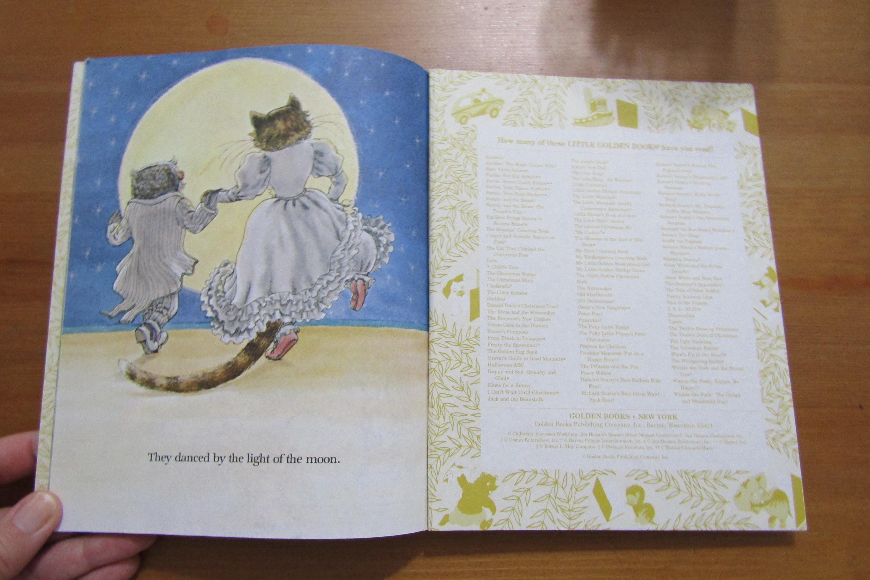 The Owl and the Pussycat -1982 Little Golden Book - Etsy