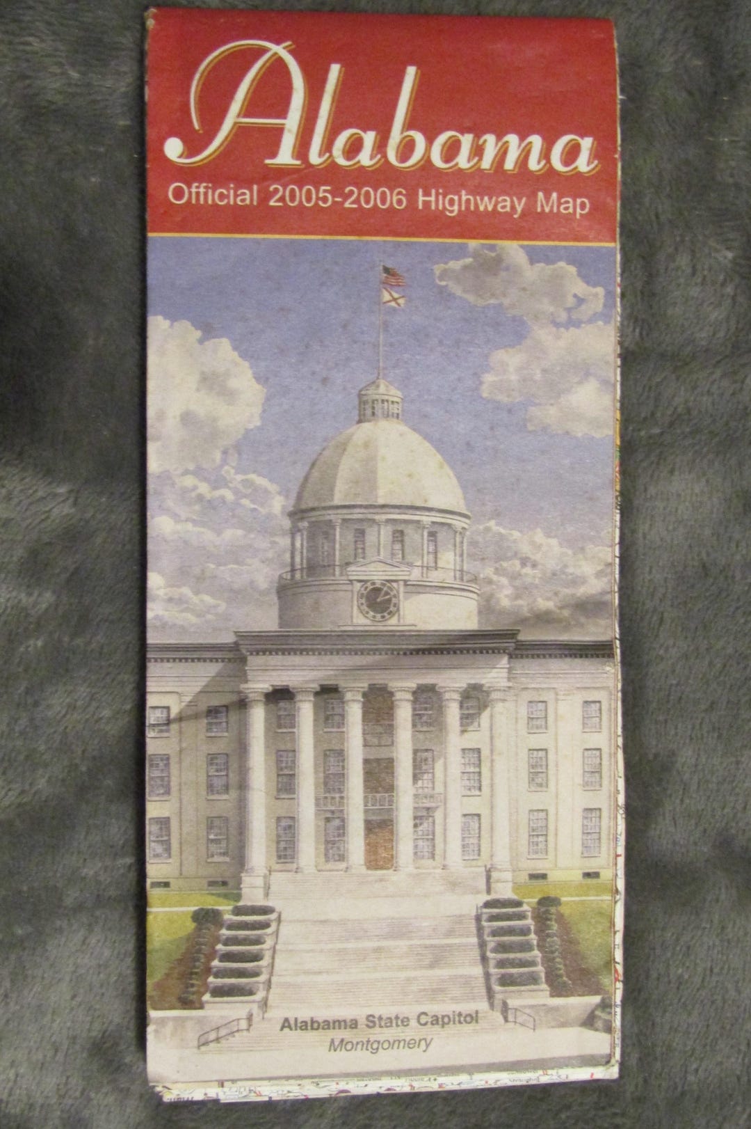Alabama 2005- 2006 Official Highway Map - Etsy