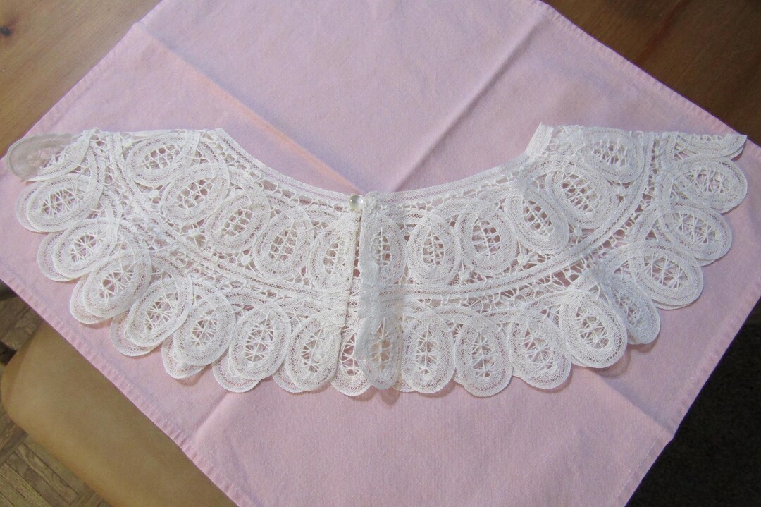 Battenberg Lace Collar - Etsy