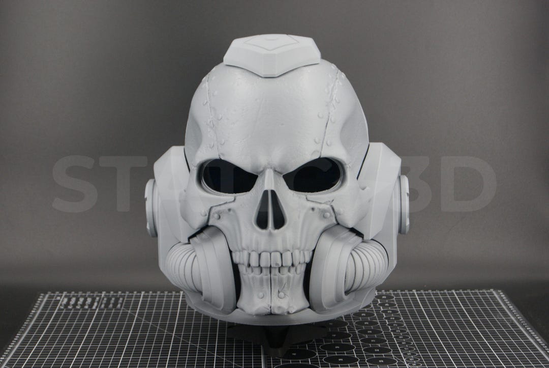 Warhammer | Space Marine Chaplain Helmet | Cosplay | Replica | DIY - Etsy