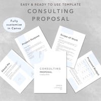 Canva Design Proposal Template for Graphic Designers, Fully ...