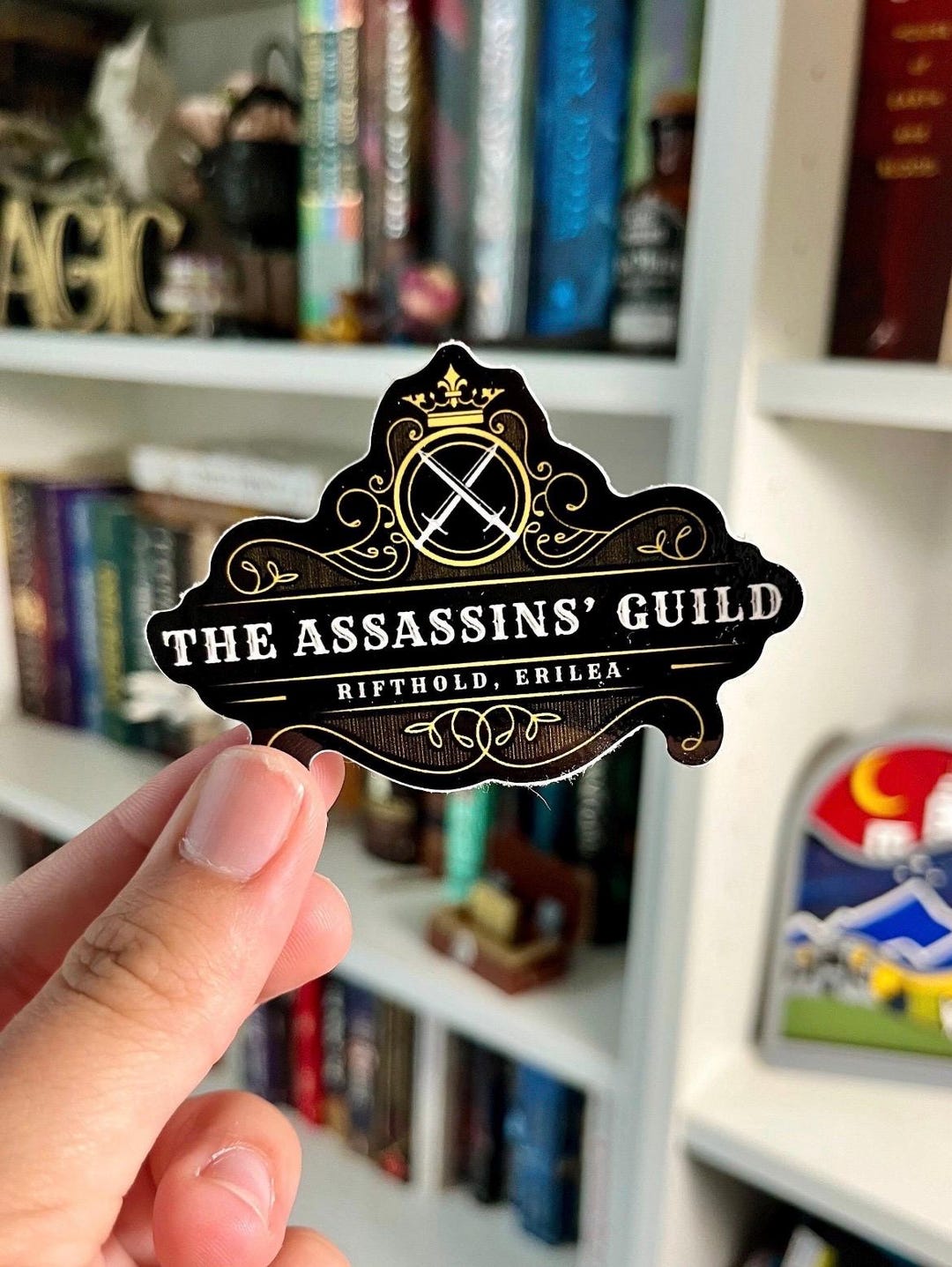 Assassin’s Guild Sticker | Throne of Glass Sticker | Aelin Sticker - Etsy