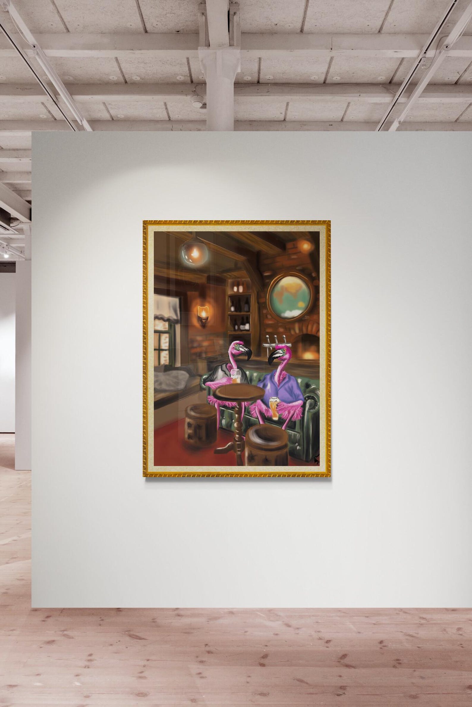 Flaming and Beer | Beer Poster | Beer Print | Beer Wall Decor | Beer ...