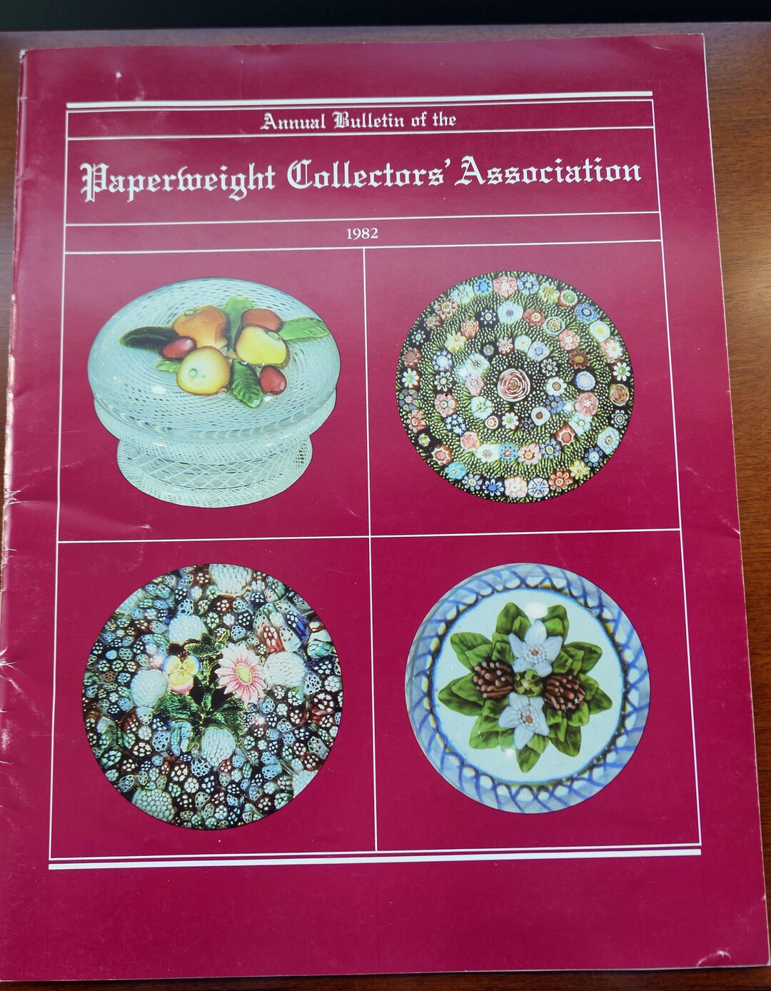 Paperweight Book "annual Bulletin of the Paperweight Collectors ...