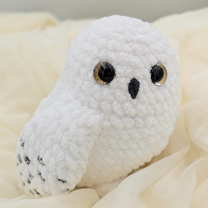 White Owl Plush Toys - Etsy