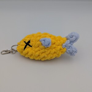 Custom Squished Fish Keychain - Etsy
