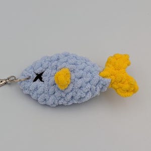 Custom Squished Fish Keychain - Etsy