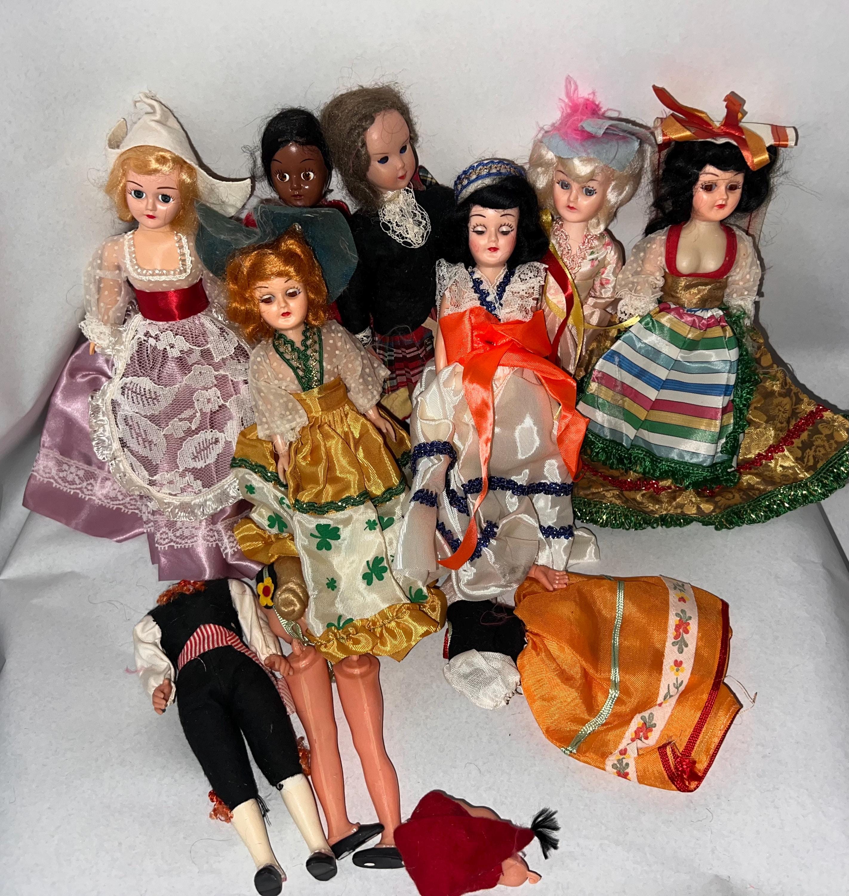 Vintage Arco Dolls of the World Lot and Other Dolls - Etsy