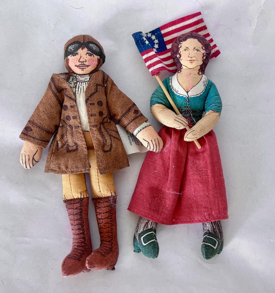 Vintage Molly Pitcher & Amelia Earhart Collectible Doll 1979 - Etsy
