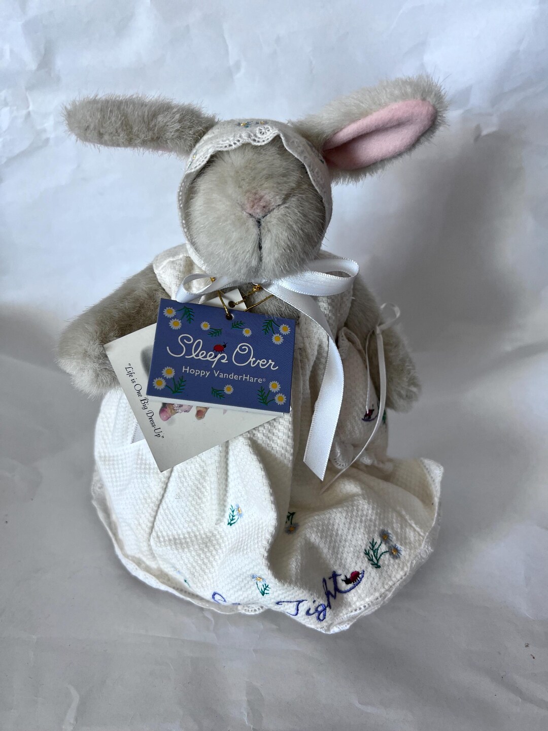 Hoppy Vanderhare "life is One Big Dress Up" 8" W/stand Sleep Over ...