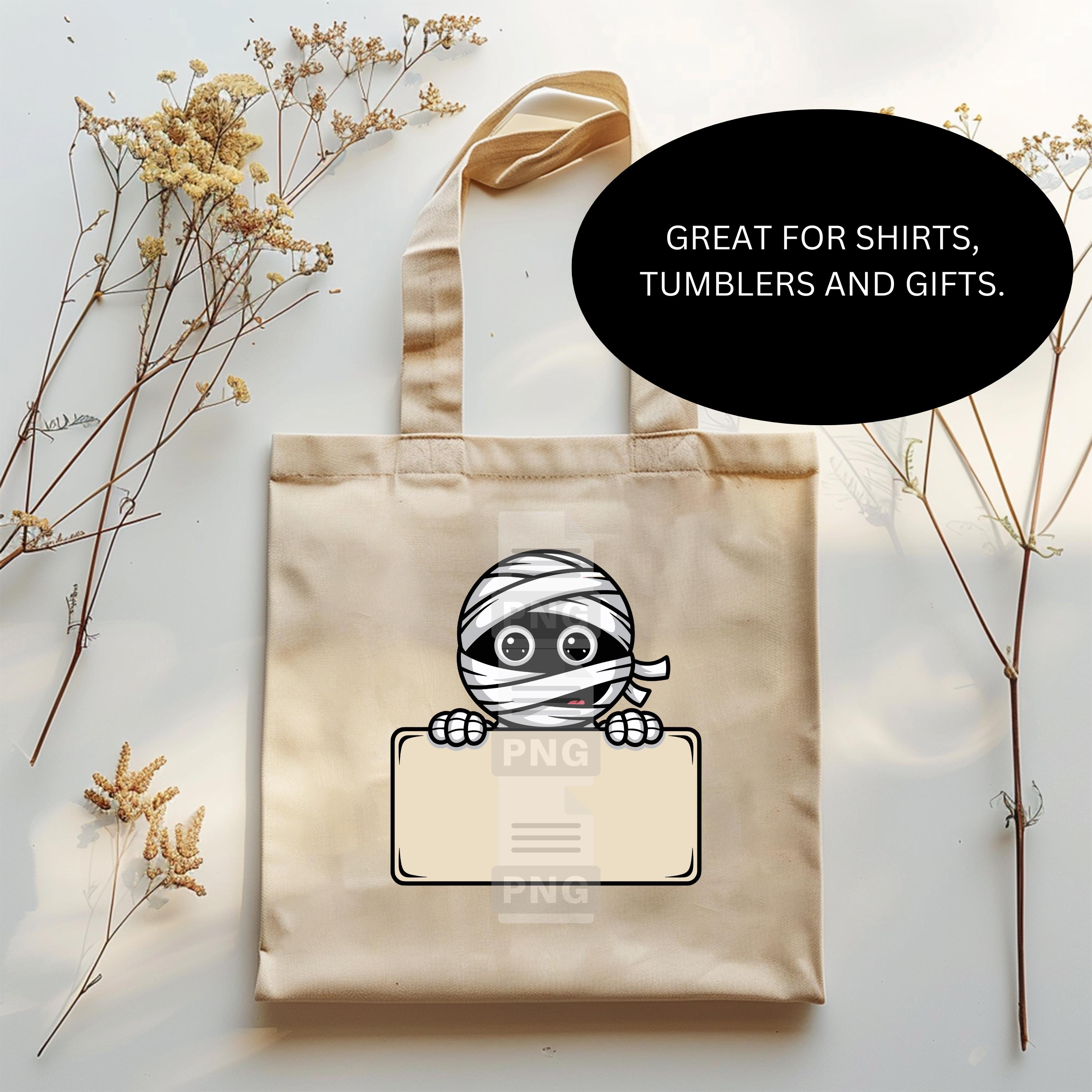 Custom Name Mummy Clipart, Halloween Sublimation PNG SVG (digital ...