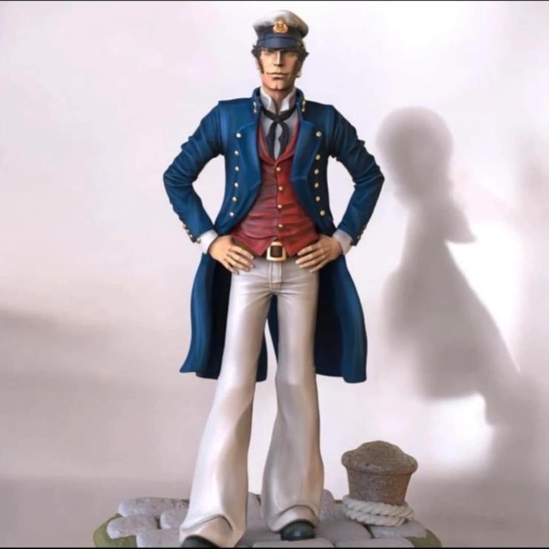 Corto Maltese – 3D Resin Figure Fan Art – 20 Cm Statue to Assemble ...