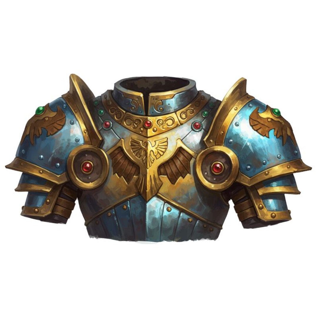 Digital Images, Armor, Breastplate, Helmets, Gloves, Greaves, Weapons ...
