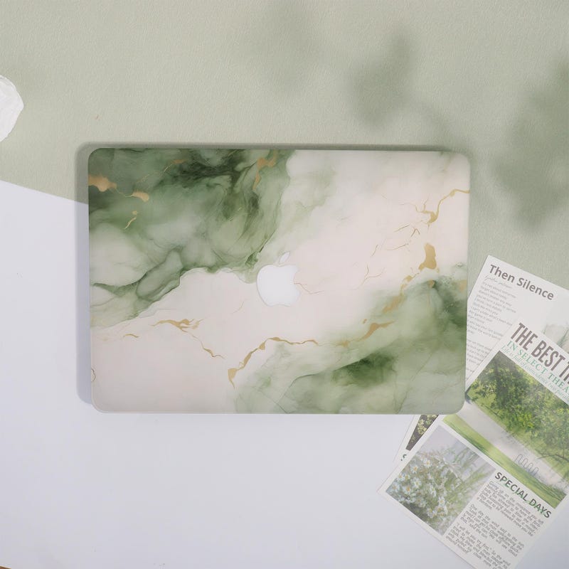 Marble Laptop Case - Etsy