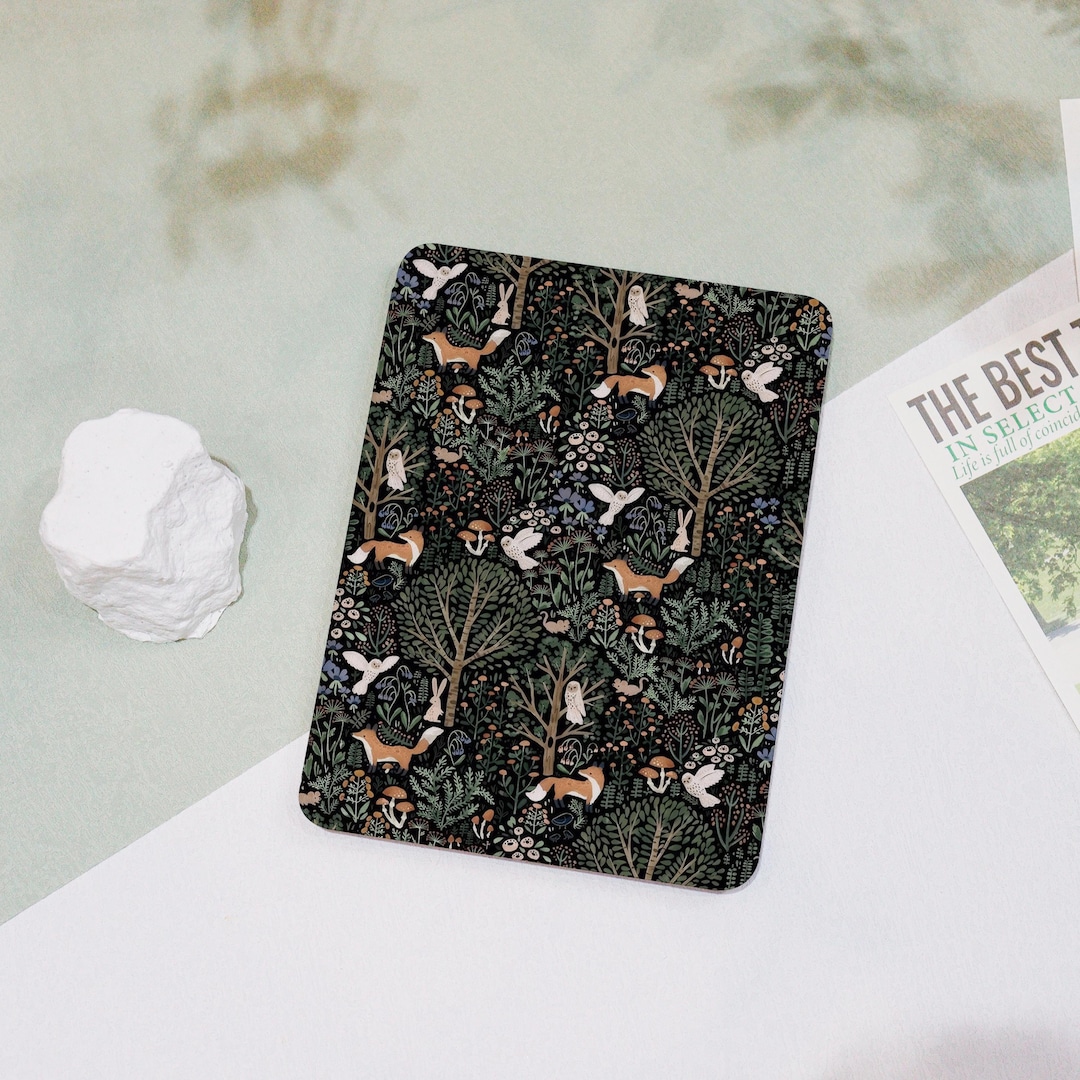 Vintage Forest Animal Mystery Kindle Case Custom for Paperwhite 12th ...
