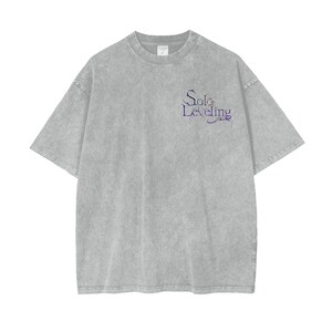 Solo Leveling Oversize Snow Washed T-shirt Solo Leveling Gift for Him ...