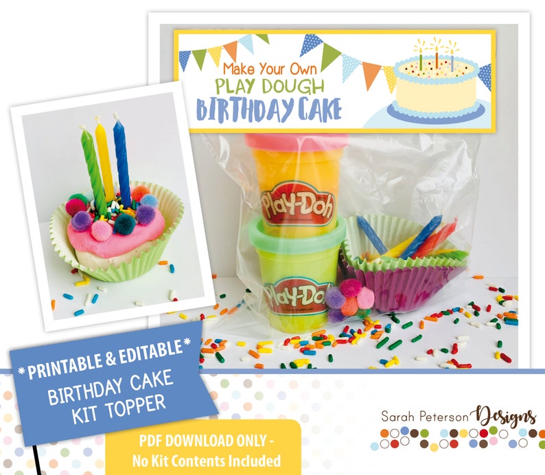 Instant Download PRINTABLE EDITABLE Make Your Own | Etsy